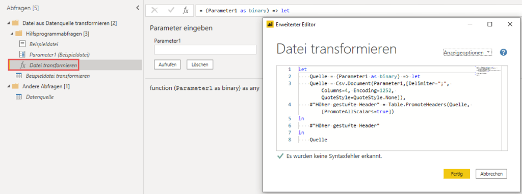 csv-Dateien mit unterschiedlichen Headern einlesen | THE SELF-SERVICE ...