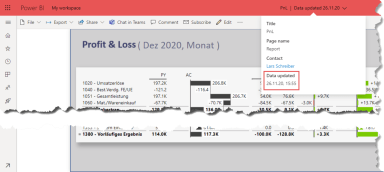 Let your users know how up-to-date their data is | THE SELF-SERVICE-BI BLOG