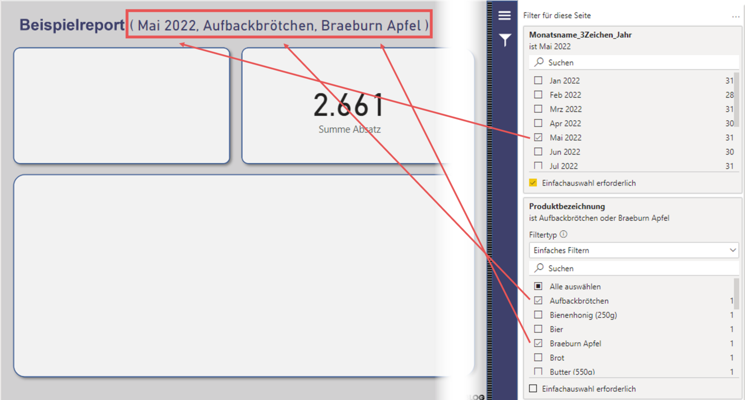 Gesetzte Filter im Power BI-Bericht anzeigen | THE SELF-SERVICE-BI BLOG